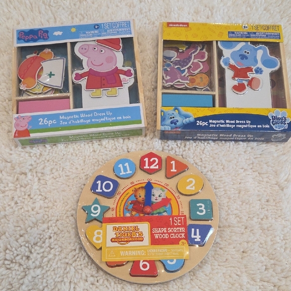 Peppa Pig | Toys | Peppa Pig And Blues Clues Magnetic Dress Up Set ...